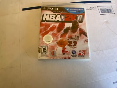 NBA 2K11 (PlayStation 3, 2010) Michael Jordan, Complete CIB with Manual ...