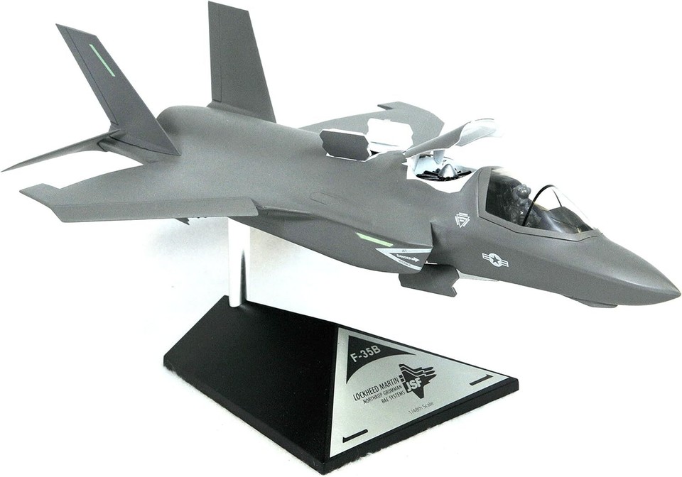 USMC Lockheed Martin F-35B Lightning II STOVL Desk Top Model 1/48 XX ...