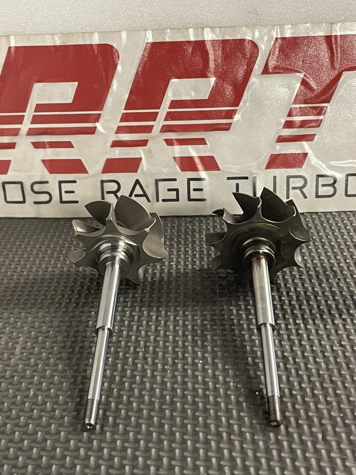 7 Blade Turbine Shaft Wheel Upgrade For N3C1 To HT12-3 KAI Mazda RX7 ...