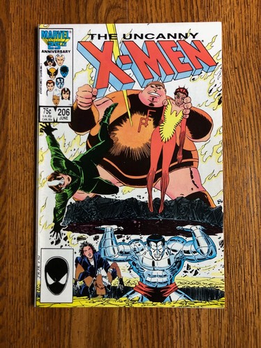 Uncanny X-Men #206 John Romita Jr. art - Combined shipping | eBay