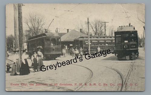 HARMONY LINE Trolley Junction Station EVANS CITY PA Butler County ...