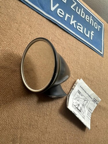 TALBOT 300 MIRROR BLACK BERLIN PORSCHE 356 911 BMW VW MB CAR VINTAGE ...