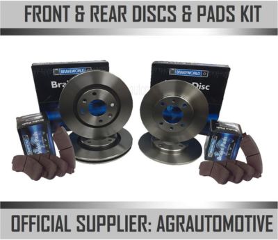 OEM SPEC FRONT + REAR DISCS AND PADS FOR MERCEDES-BENZ (R129) 500SL ...