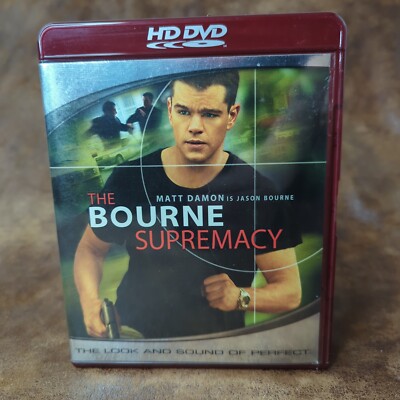 The Bourne Supremacy (HD-DVD, 2006, Widescreen Edition) Matt Damon ...