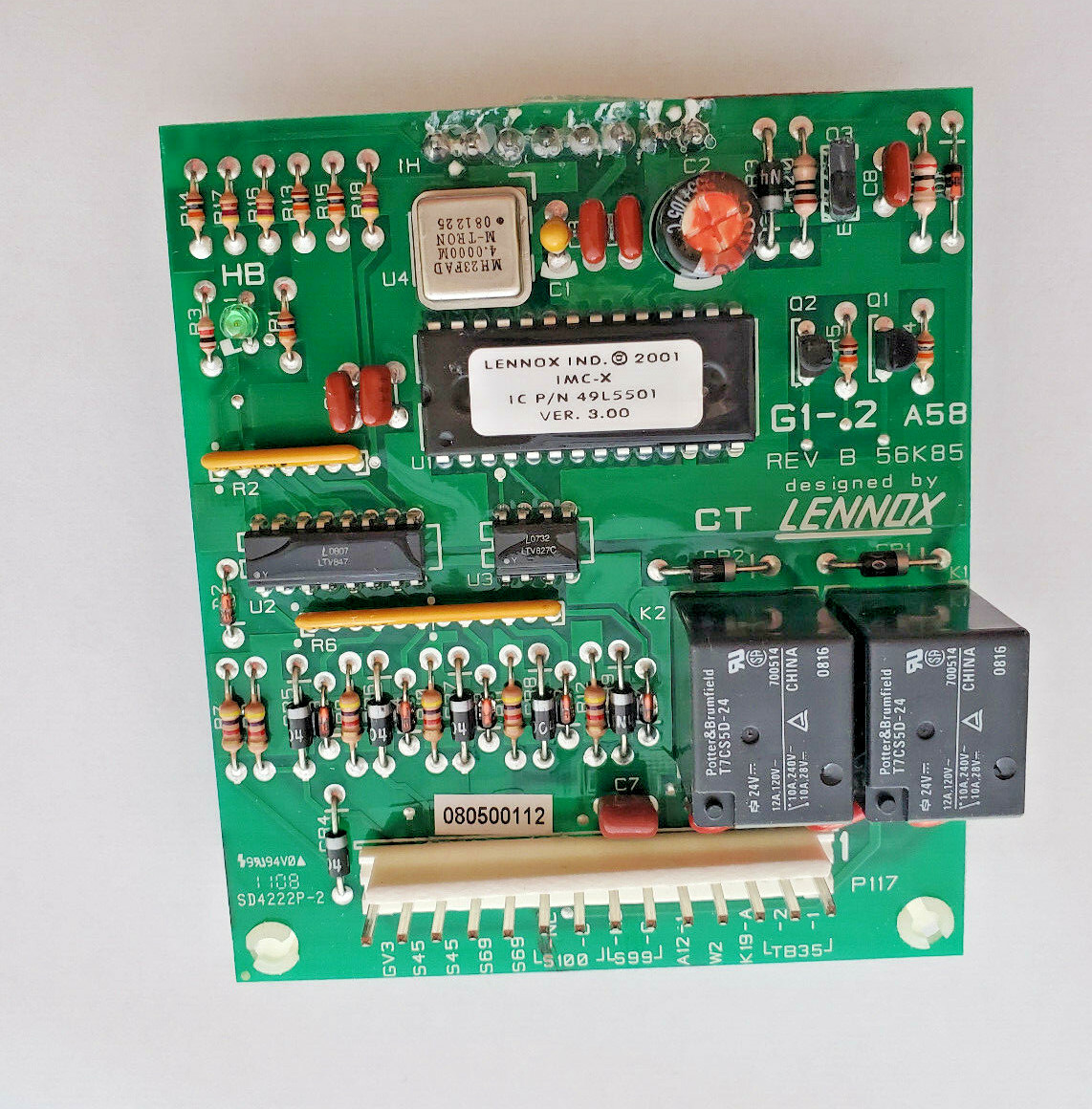 Lennox 56K85 - Control Board Imc PC Board G1-2 P/N 49L5501. Brand New ...