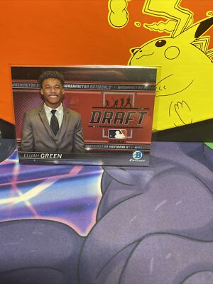 2022 Bowman Chrome Draft Elijah Green Draft Night Chrome Insert ...
