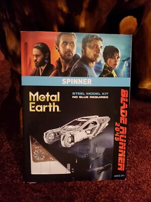 Bladerunner 2049 Metal Earth Steel Model Kit Spinner Exclusive Walmart ...