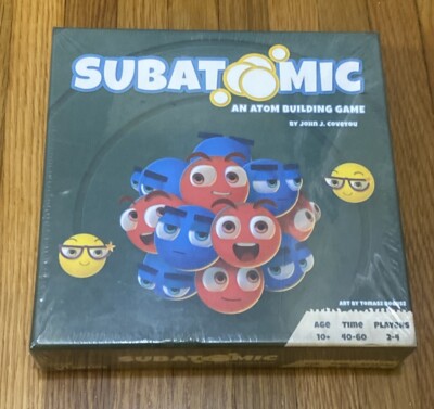 Subatomic: An Atom Building Game By Genius Games “NEW” | eBay