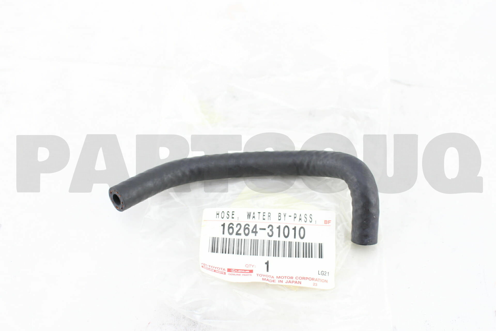 1626431010 Genuine Toyota HOSE, WATER BY-PASS, NO.2 16264-31010 | eBay