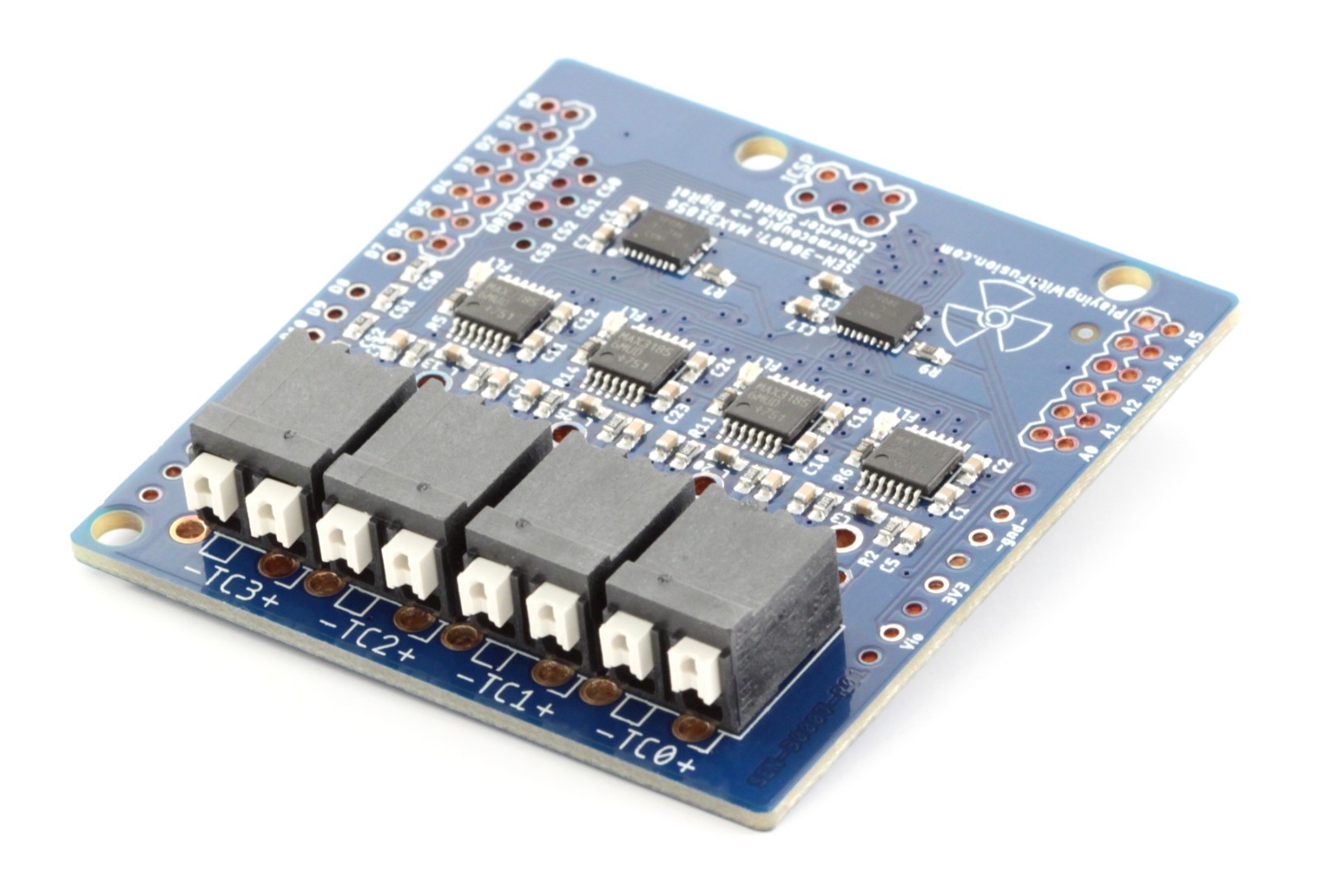 MAX31856 Quad Digital Thermocouple Shield, 3.3-5V Arduino (MAX31855 ...