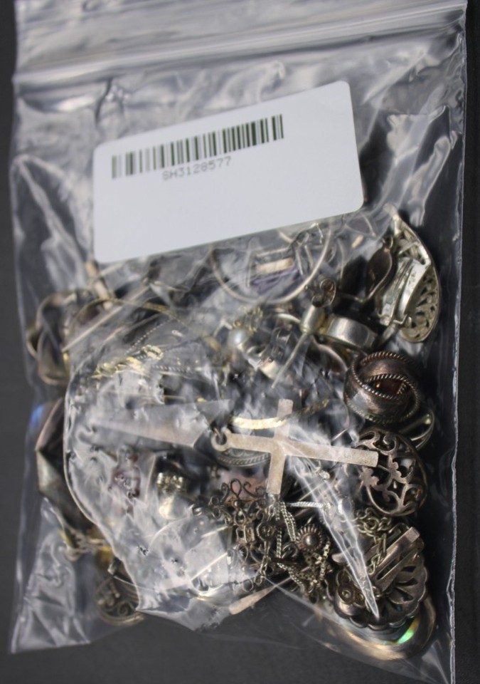 .925 STERLING SILVER Mixed Jewellery Heavy Scrap Lot 110g - Y96 | eBay UK