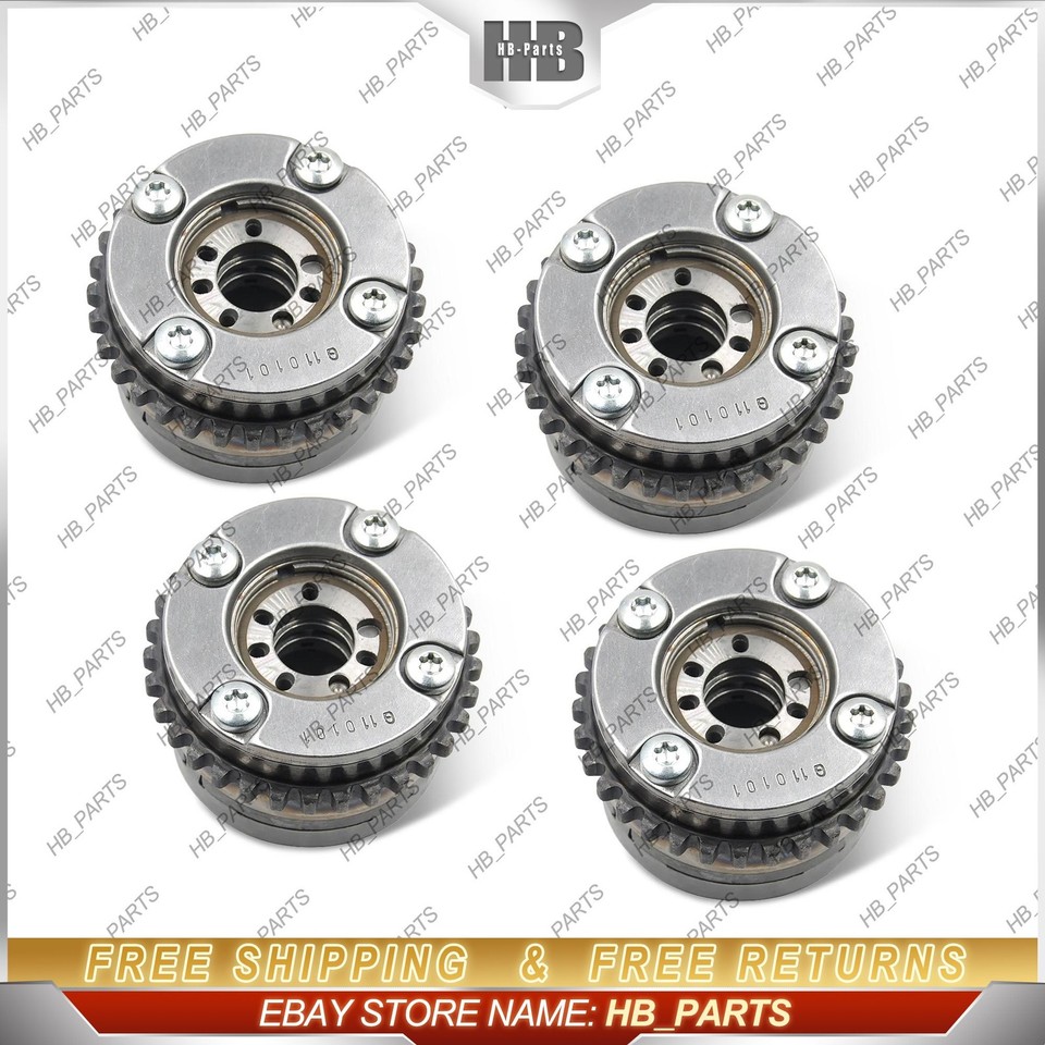 FEBI 4Pcs Camshaft Adjuster For Mercedes Benz E550 E63 S550 ML550 M278 ...