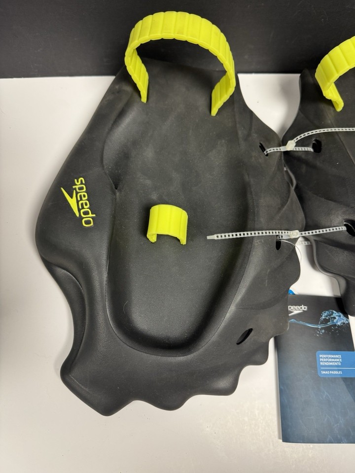 Speedo SMAO Paddles Black And Green New With Tags Size Large | eBay