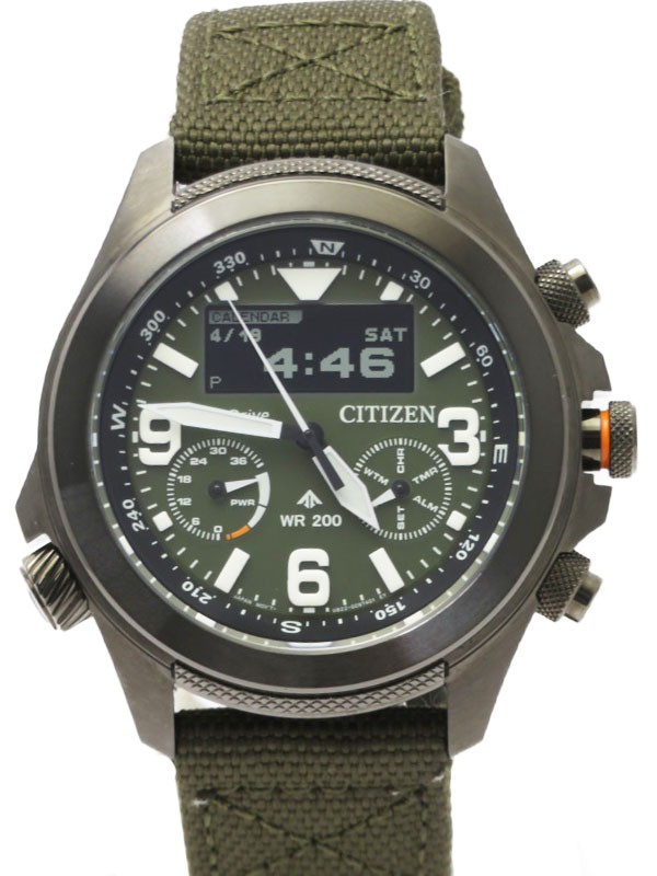 USED CITIZEN Promaster Promaster Land JV1005-02W Khak… - Gem