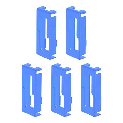 5pcs Servo Extension Cable Clips Buckle Connector Blue for DIY RC ...