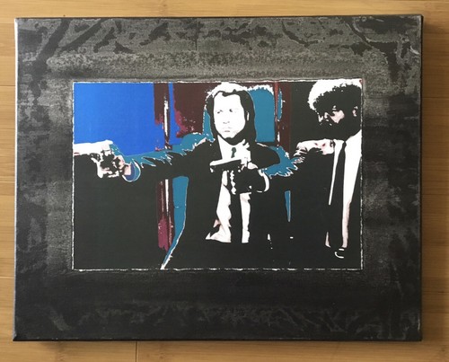 PULP FICTION CULT CLASSIC MOVIE POSTER DESIGN ART PRINT KELLY KEIGWIN ...