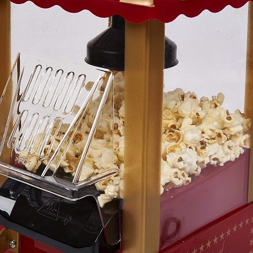 Fat-Free Hot Air Carnival Popcorn Maker Popper Machine Retro 30's Style ...