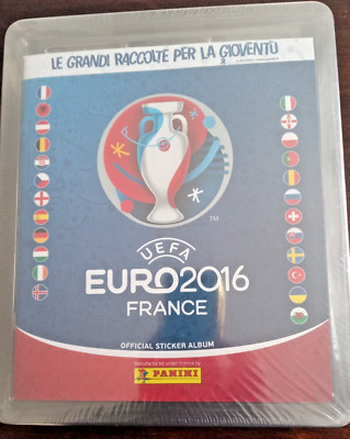 PANINI UEFA EURO 2016 - ALBUM SIGILLATO SEALED CON SET COMPLETO+update ...