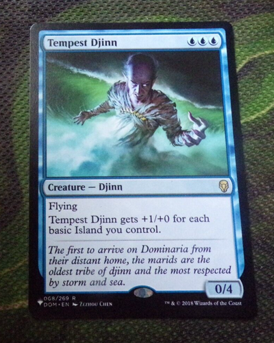Tempest Djinn - The List: Dominaria Rare MTG Card Near Mint | eBay