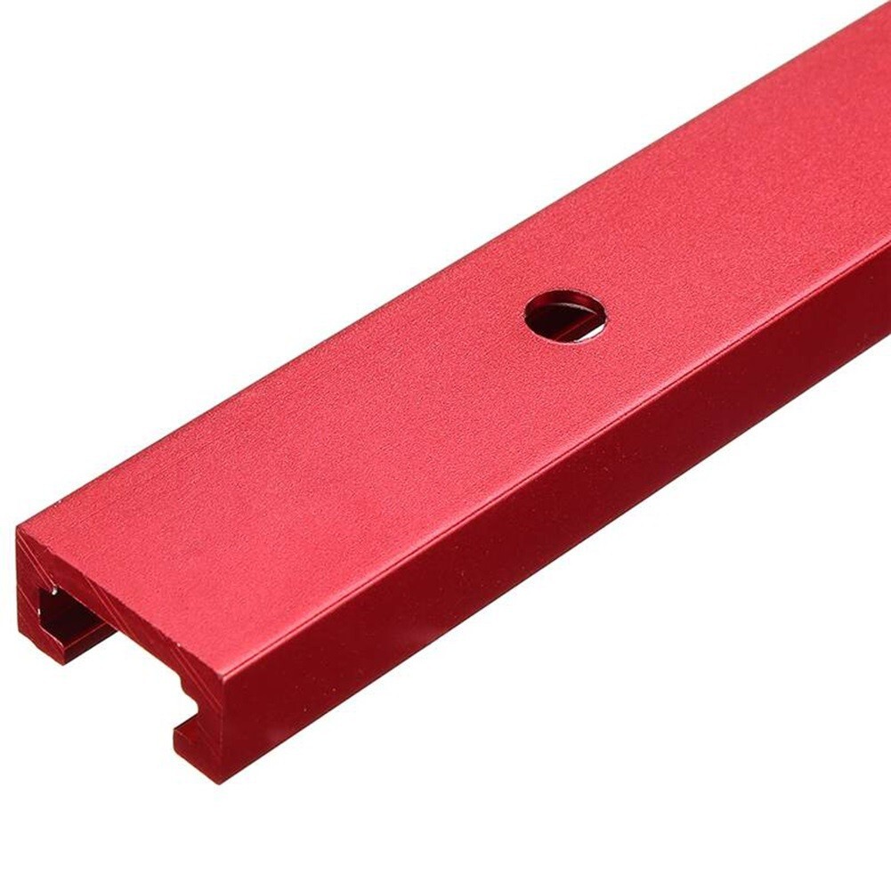 Red Miter Jig T-Slot Track Aluminium Alloy 300-600mm T-Track ...