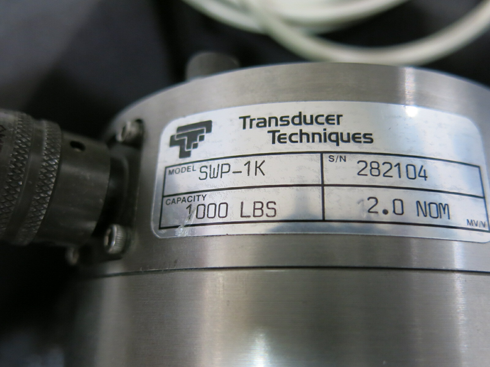 PROMESS UCM CONTROLLER | TRANSDUCER TECHNIQUES SWP-1K LOAD CELL | eBay