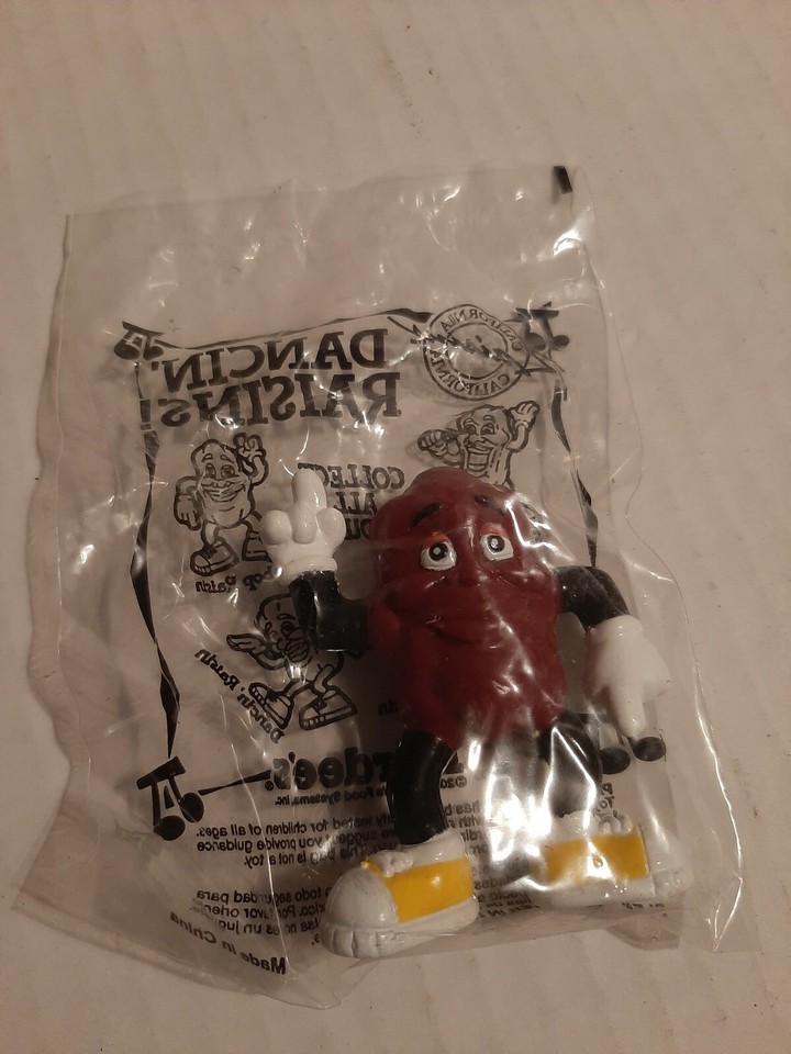 Hardee's 2001 California Dancin' Raisins "Beebop Raisin" Toy...NIP | eBay