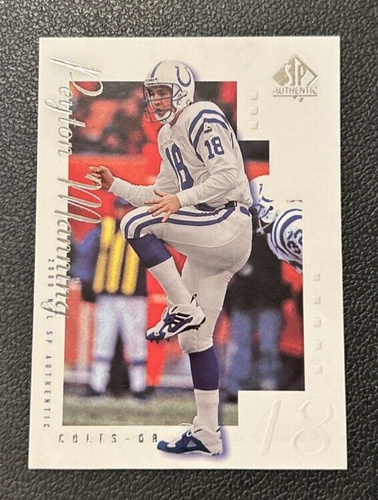 2000 SP Authentic #35 Peyton Manning Indianapolis Colts | eBay
