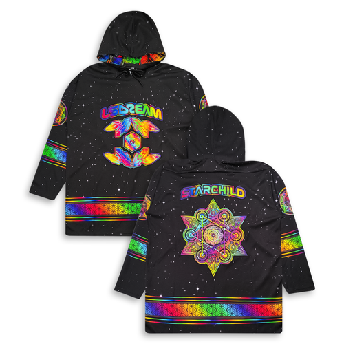 LSDREAM Starchild Jersey V3 Hockey Hoodie Rave Artist Clothing Merch ...