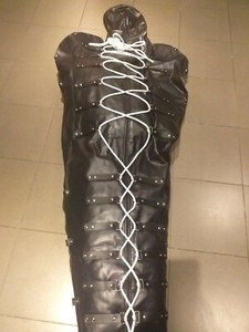Bondage restraints Straight jacket, Mummy sack full body cover. Heavy ...