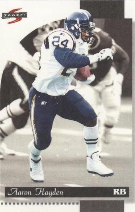 1996 Score - Aaron Hayden #182 Field Force (RC) for sale online | eBay