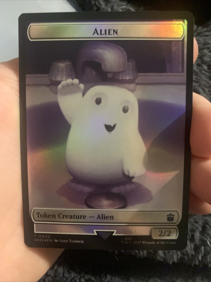 MTG Doctor Who | Alien/Alien Salamander Token #0002/#0016 | Foil | eBay