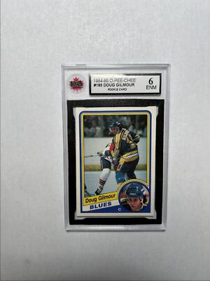 1984-85 O-Pee-Chee Doug Gilmour Rookie (CP). #185 KSA 6 | eBay