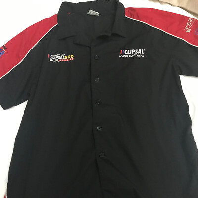 Clipsal 500 Motor Racing Button up Shirt Size L | eBay Australia