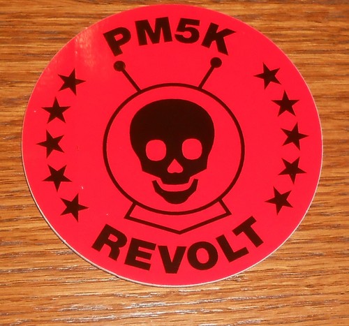 PM5K Powerman 5000 Revolt Sticker Original Promo Circle 3” | eBay