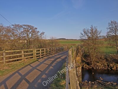 Photo 12x8 Small Road Bridge Greenhaugh/NY7987 Crossing the Tarset Burn ...