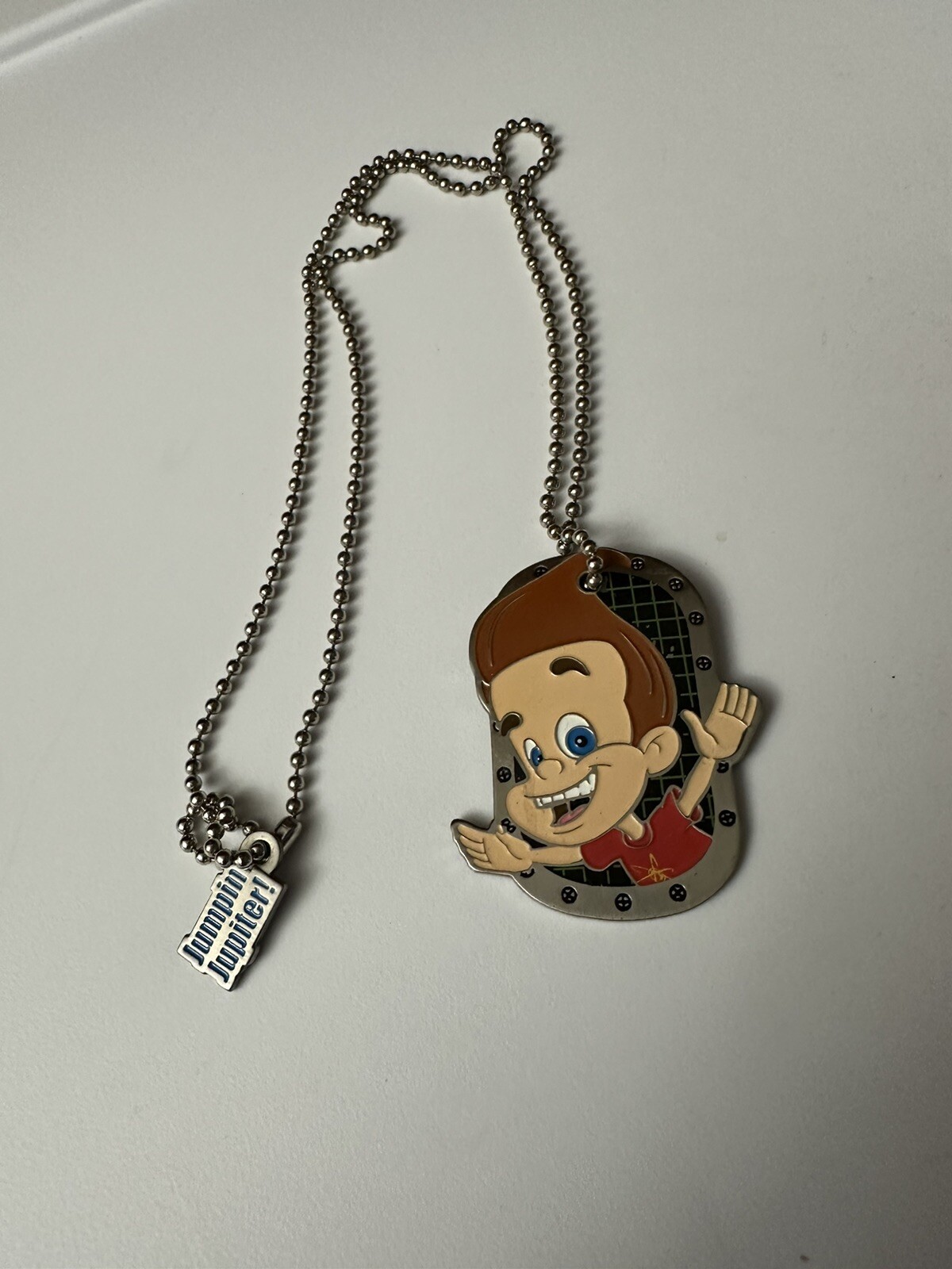 Rare Jimmy Neutron Universal studios Necklace - Gem