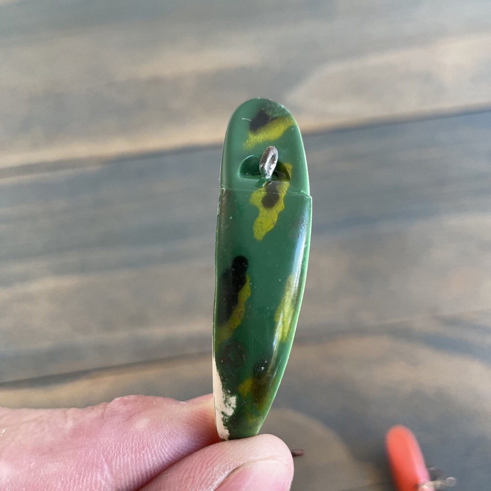 Two Vintage Flat Fish Style Fishing Lure Unbranded (GG) | eBay