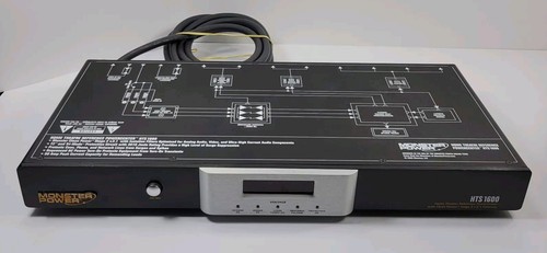 Monster Power HTS 1600 Home Theater Reference PowerCenter w/ Clean ...