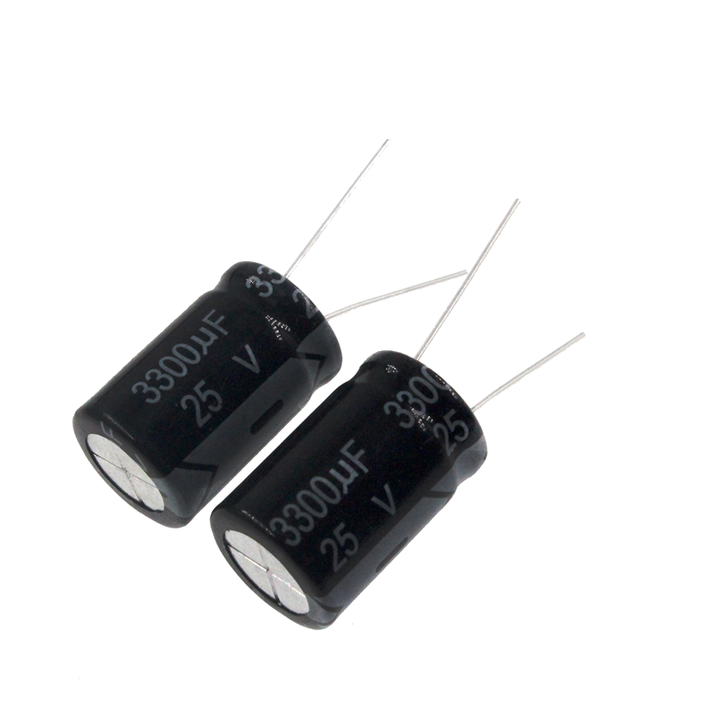 20pcs 25v 3300uf 25volt 3300mfd 105c aluminum electrolytic capacitor 13 ...