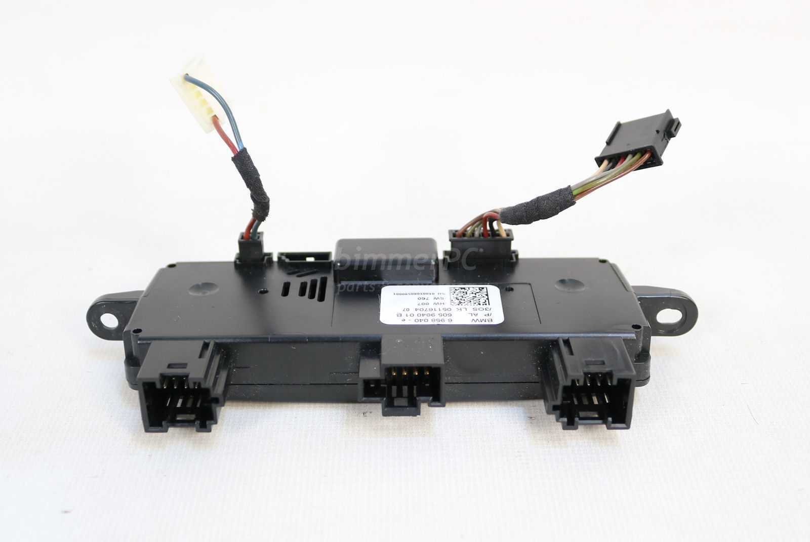 BMW E65 7-Series E66 Steering Wheel Electronic Control Module w Heat ...