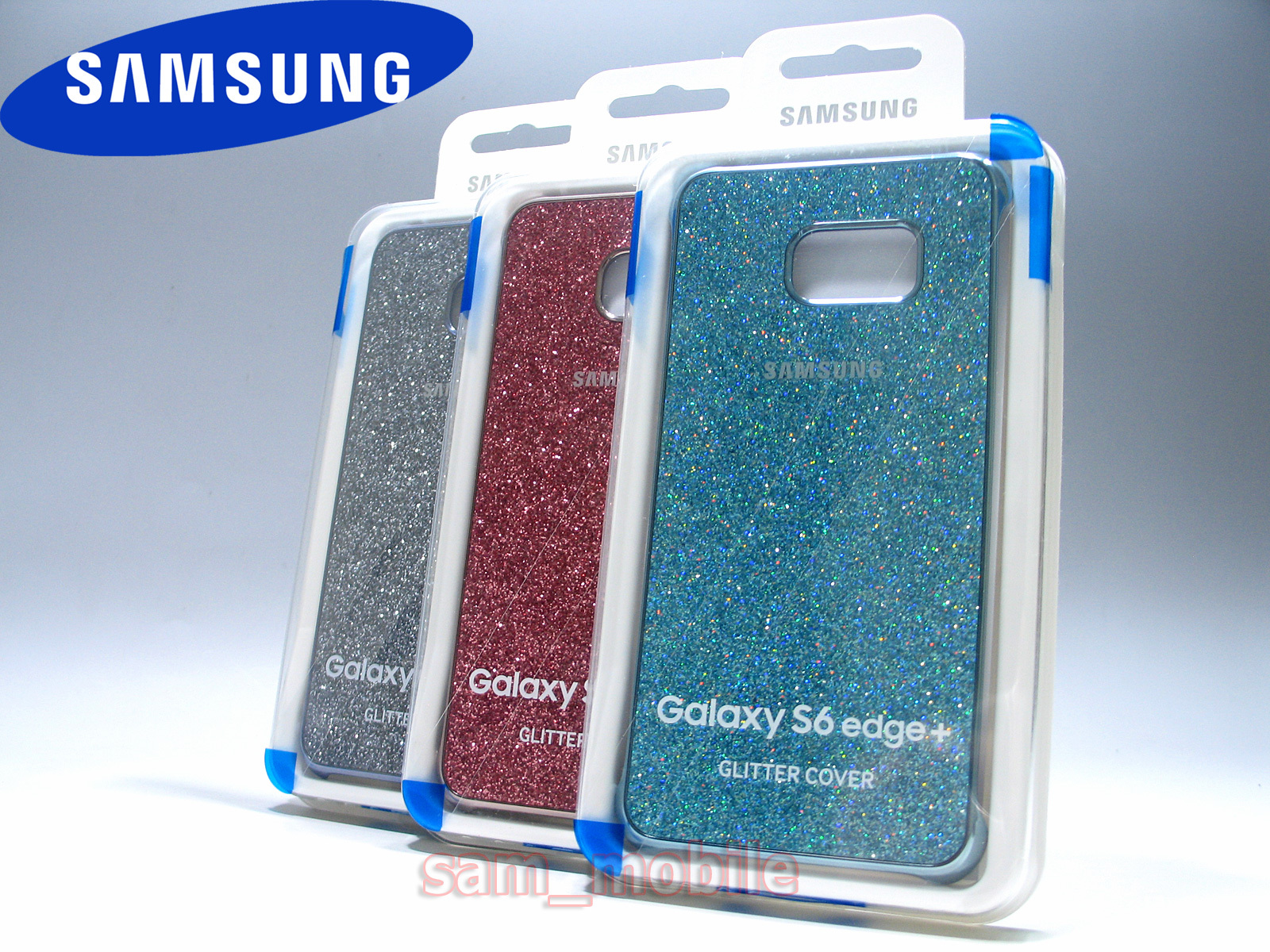 SAMSUNG Galaxy S6 edge+ SM-G928 Genuine GLITTER Cover EF-XG928 w ...
