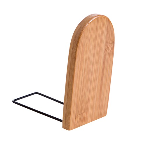 Bookends Retractable Book Stoppers Bamboo Bookend Sturdy Elegant Book ...