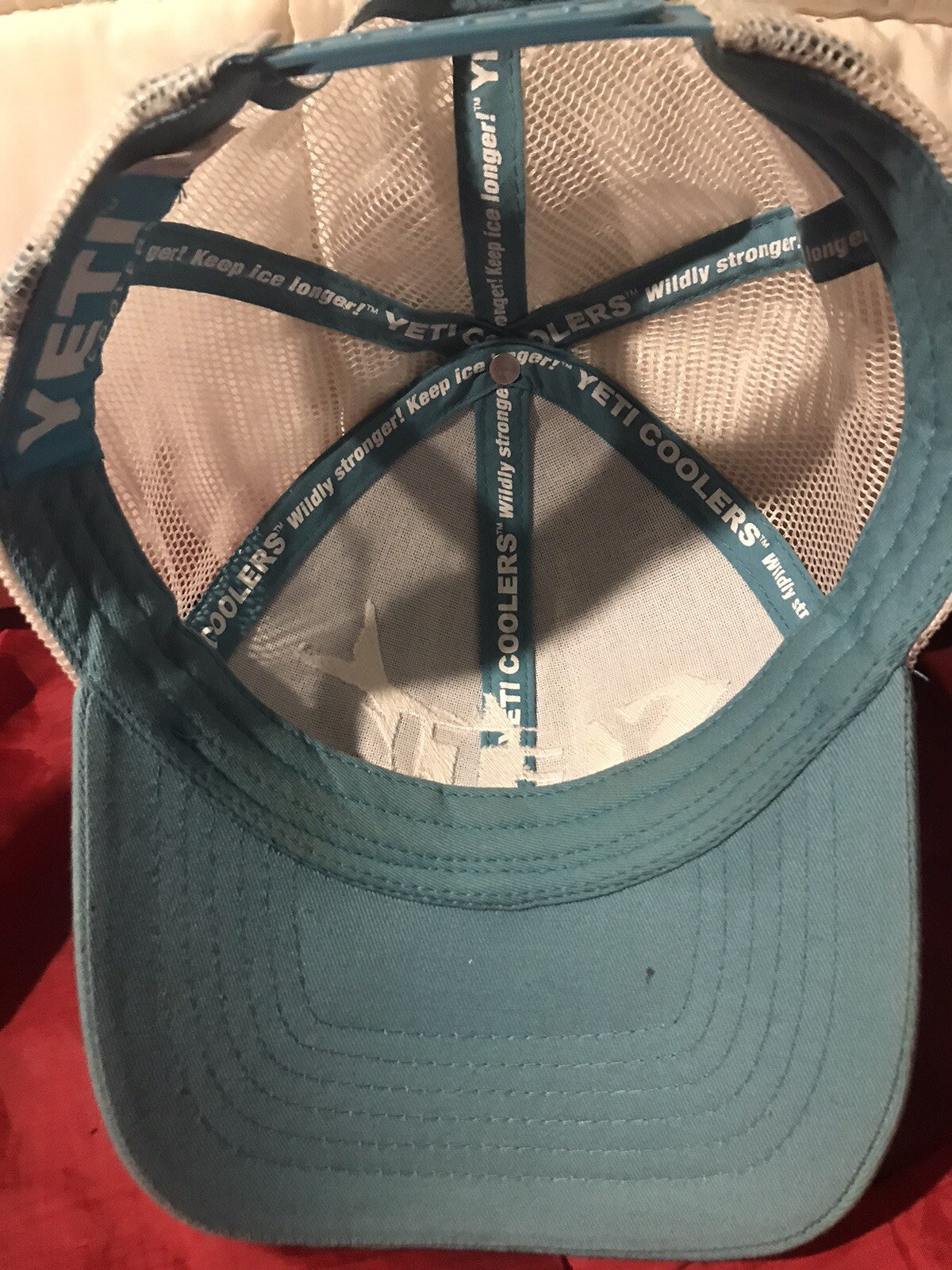 YETI Cooler Coolers Mesh Snapback Trucker Hat Cap Adj… - Gem