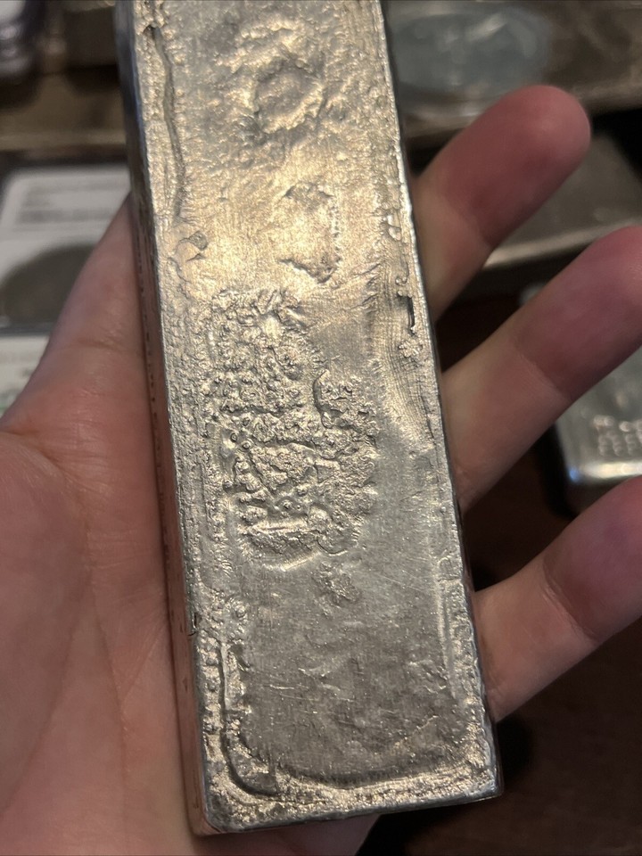 Rare 1981 Homestake Mining Co 32.27 Oz Vintage Silver .999 Extremely ...