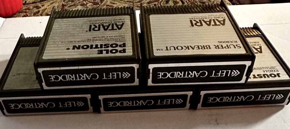 Atari Computer Cartridges 400/800 8 Bit Computers - Mix & Match VINTAGE ...