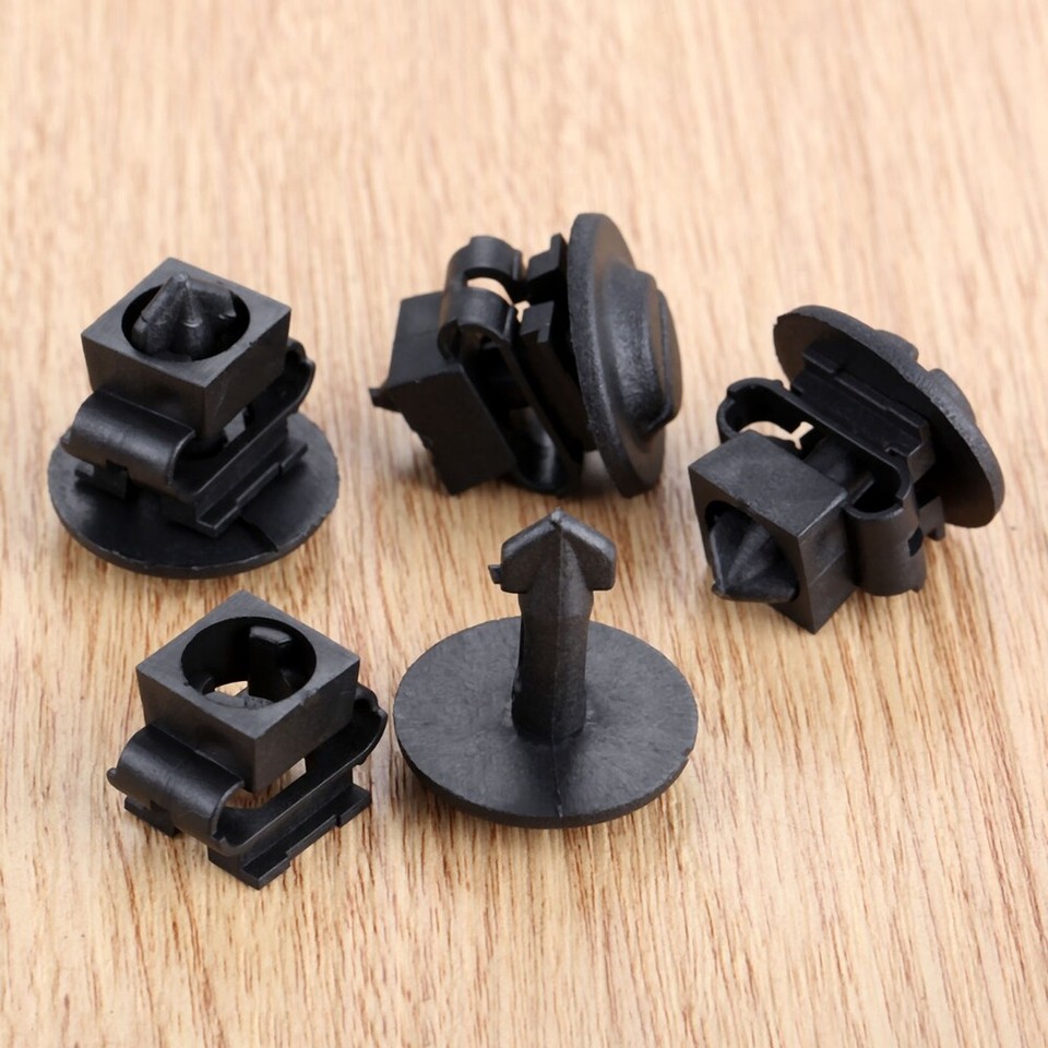Replacement 10Pcs/Set Car Engine Cover Undertray Clips Retainers ...
