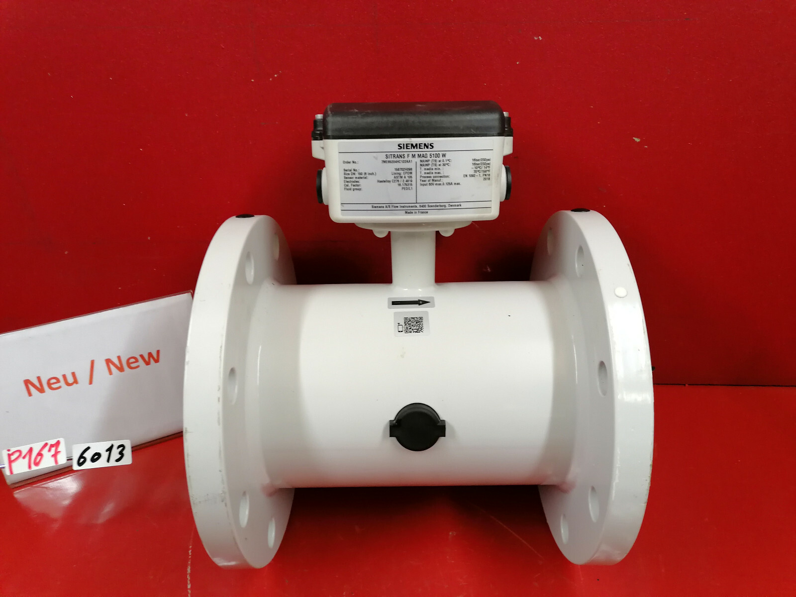 SIEMENS SITRANS F M MAG 5100W Order Nr:7ME65204HC122AA1 NEU | eBay