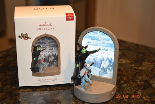 Hallmark The Wizard Of Oz 2018 Monkey Business Wicked Witch West Magic ...