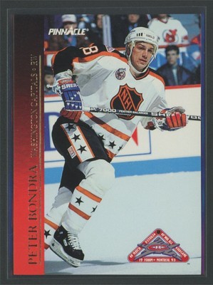 1993-94 Score Pinnacle All-Stars Peter Bondra #12 Washington Capitals ...