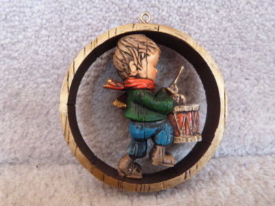 HTF VINTAGE 1975 Hallmark Ornament Nostalgia Collection Drummer Boy No ...